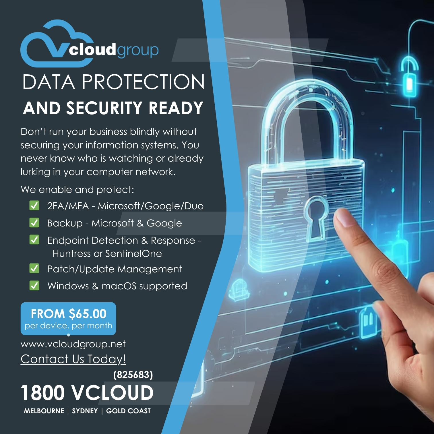 Data Protection and Cybersecurity | vCloud Group